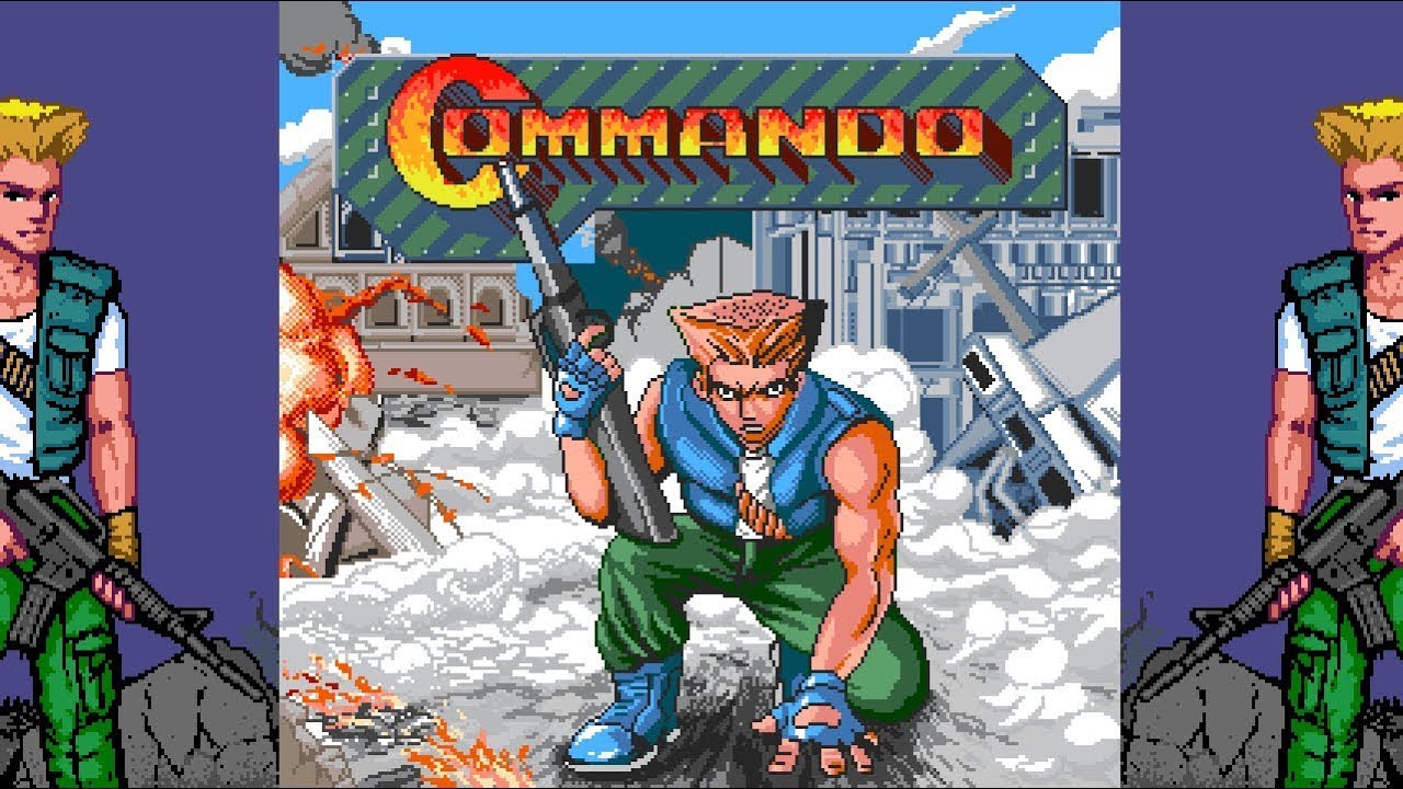 Commando (NES,VT03,Nice Code,Unlicensed) Playthrough (Nintendulator NDS Emulator) - YouTube