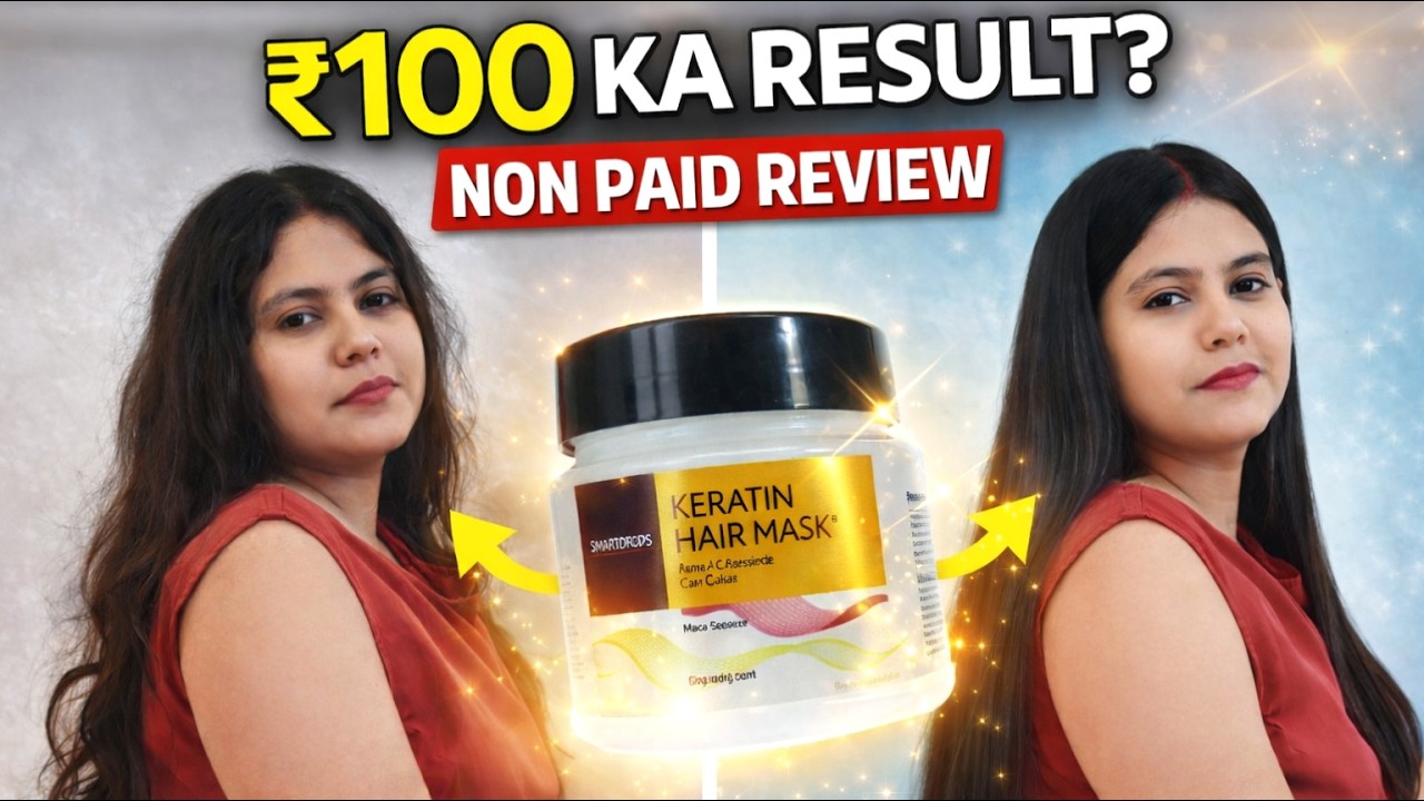 Meesho Keratin Hair Mask *in Just ₹40/- 🤗 | Meesho Viral Product Honest ...