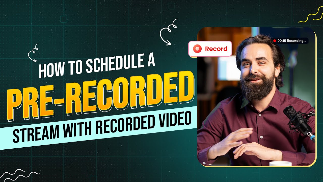 How to Schedule a Pre-Recorded Stream on YouTube, Facebook and Twitch ...