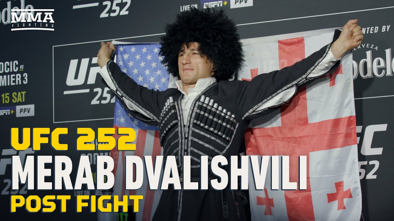 No. 15 ranked Merab Dvalishvili Happy to Quit Construction Job To Be ...