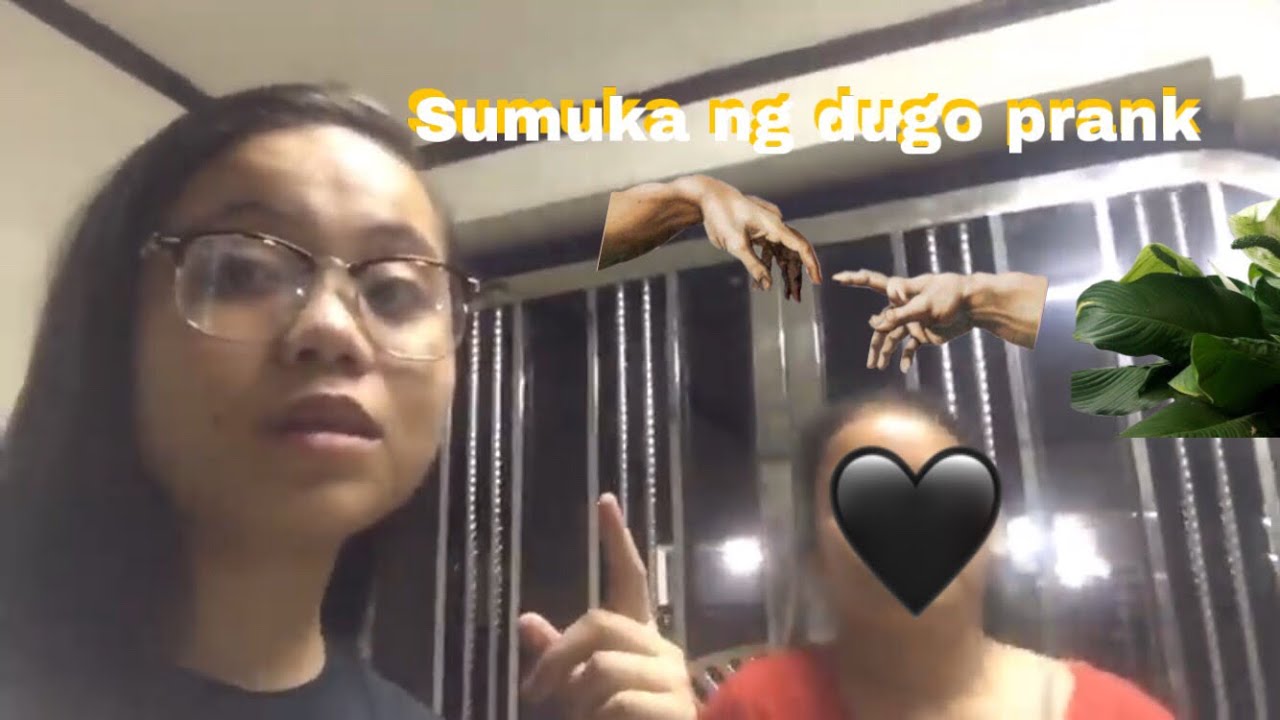 *sumuka ng dugo prank - YouTube