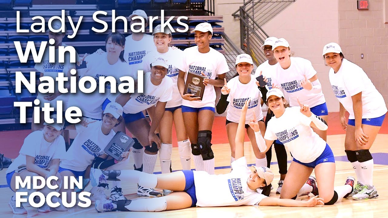 Lady Sharks Win National Title - YouTube