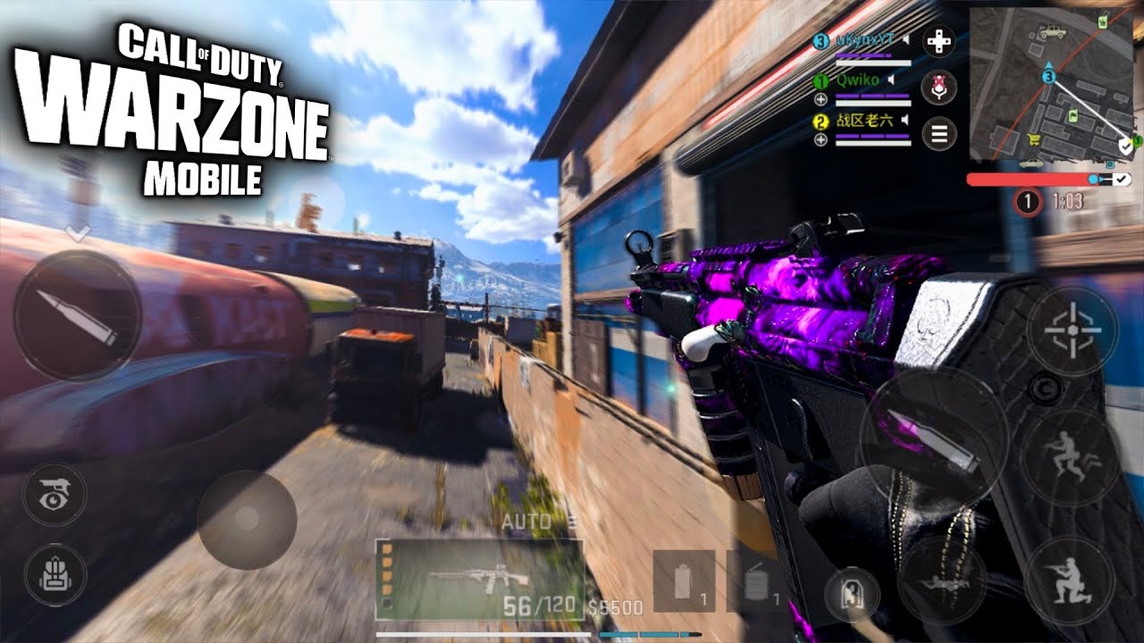 Warzone Mobile 120 FOV Ultra Graphics Gameplay - YouTube