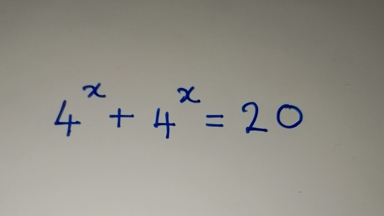 Exponential Equation| High School Students Can You Solve This? - YouTube