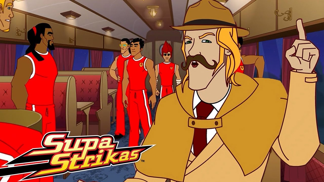 Szejker w pociągu 🚂 | Bajki o futbolu | SUPA STRIKAS Po Polsku - YouTube
