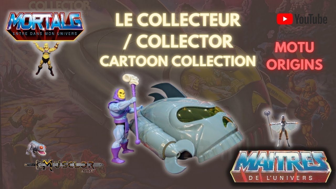 LE COLLECTEUR / COLLECTOR Origins CARTOON Collection MATTEL Review ...