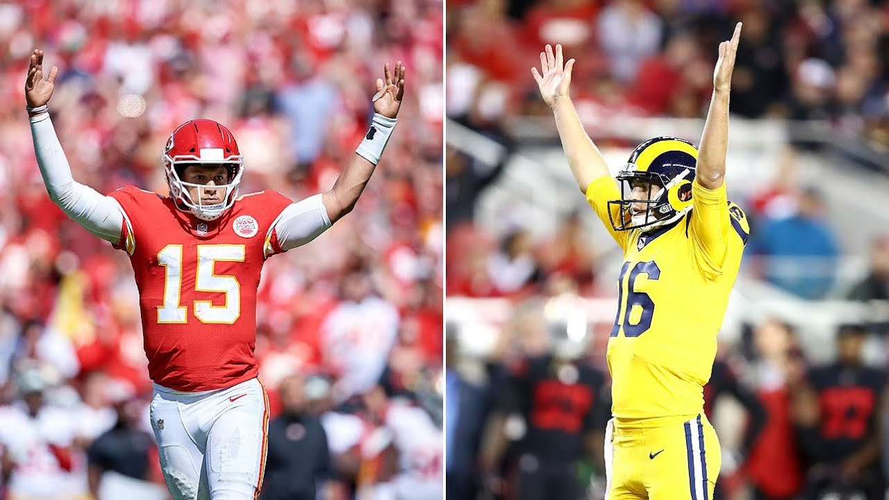 NFL Week 11 Highlights || Rams Vs Chiefs || Mahomes And Goff Combine ...