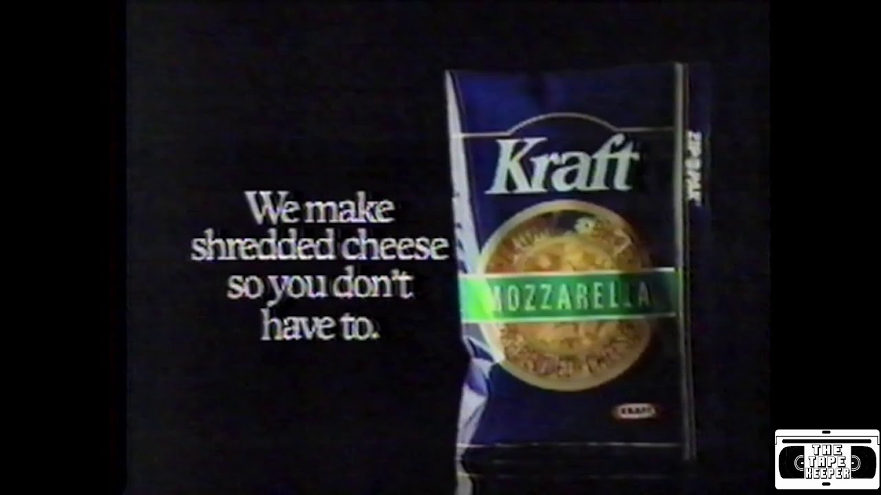 Kraft Shredded Cheese Commercial - 1992 - YouTube