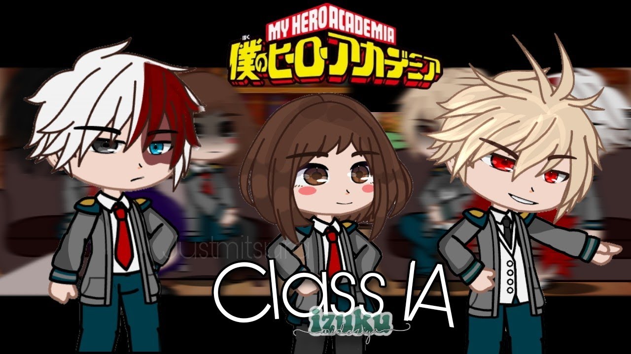 Class 1A Reacts to Izuku Midoriya |MHA/BNHA || 僕のヒーローアカデミア •Gacha Club• - YouTube