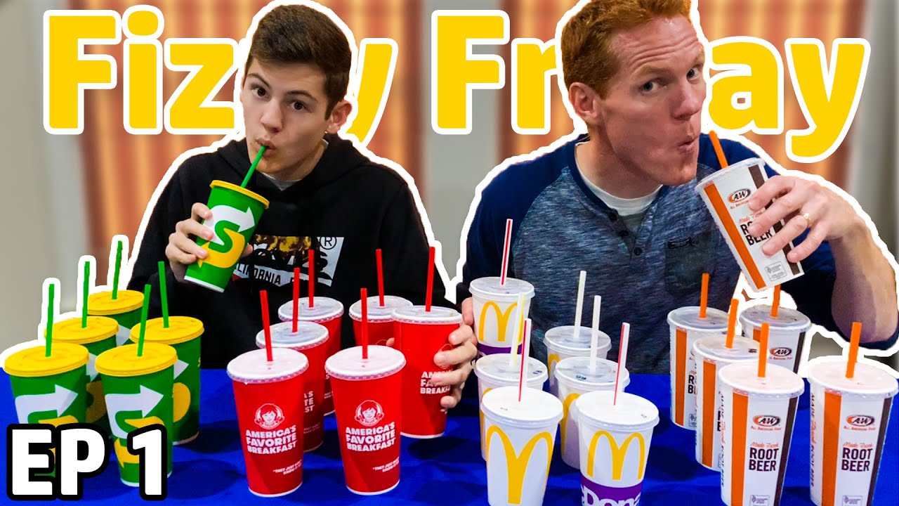 Which Fast Food Has the Best Soda? | Fizzy Friday Ep. 1 - YouTube