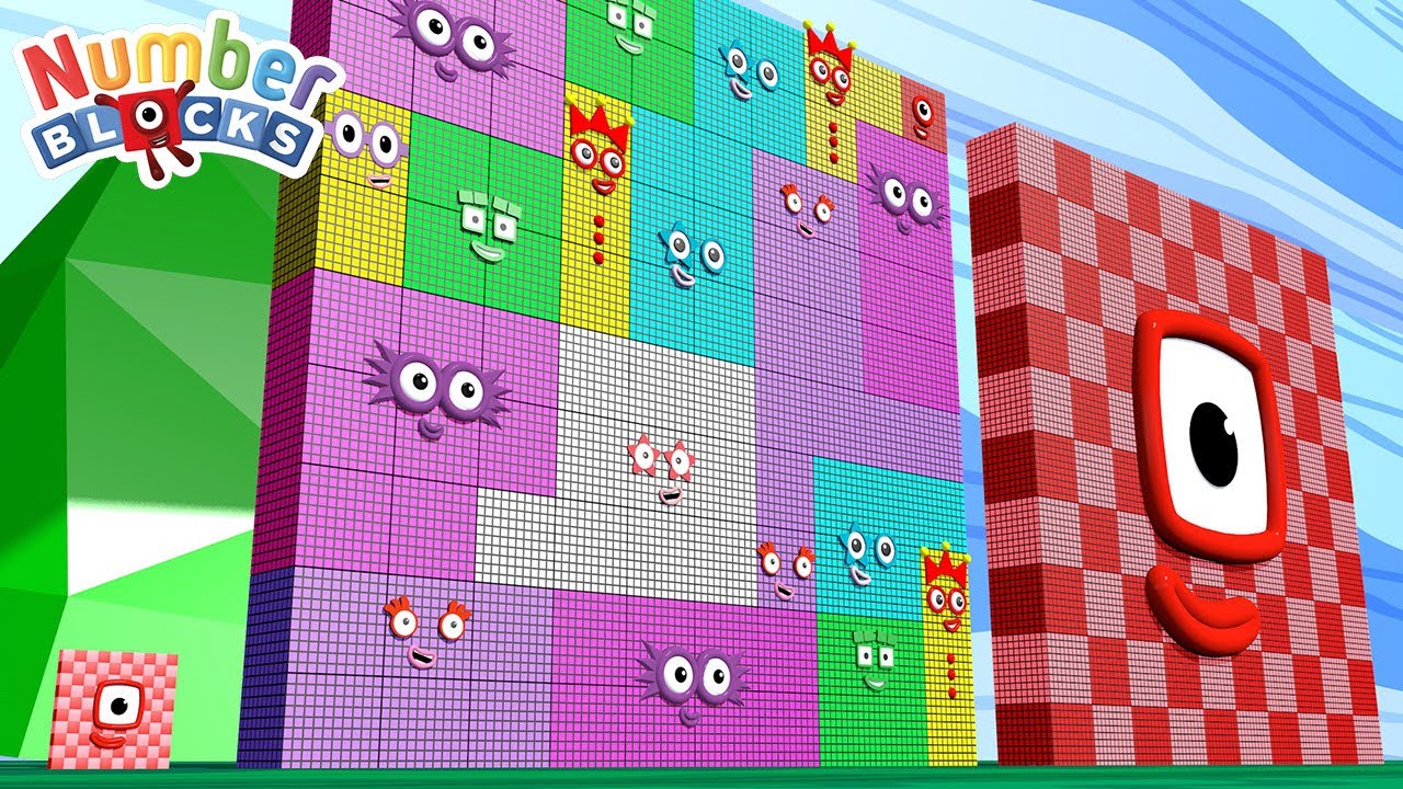 New Meta Numberblocks Standing Tall StepSquad 1 to 100 VS 100,000 ...