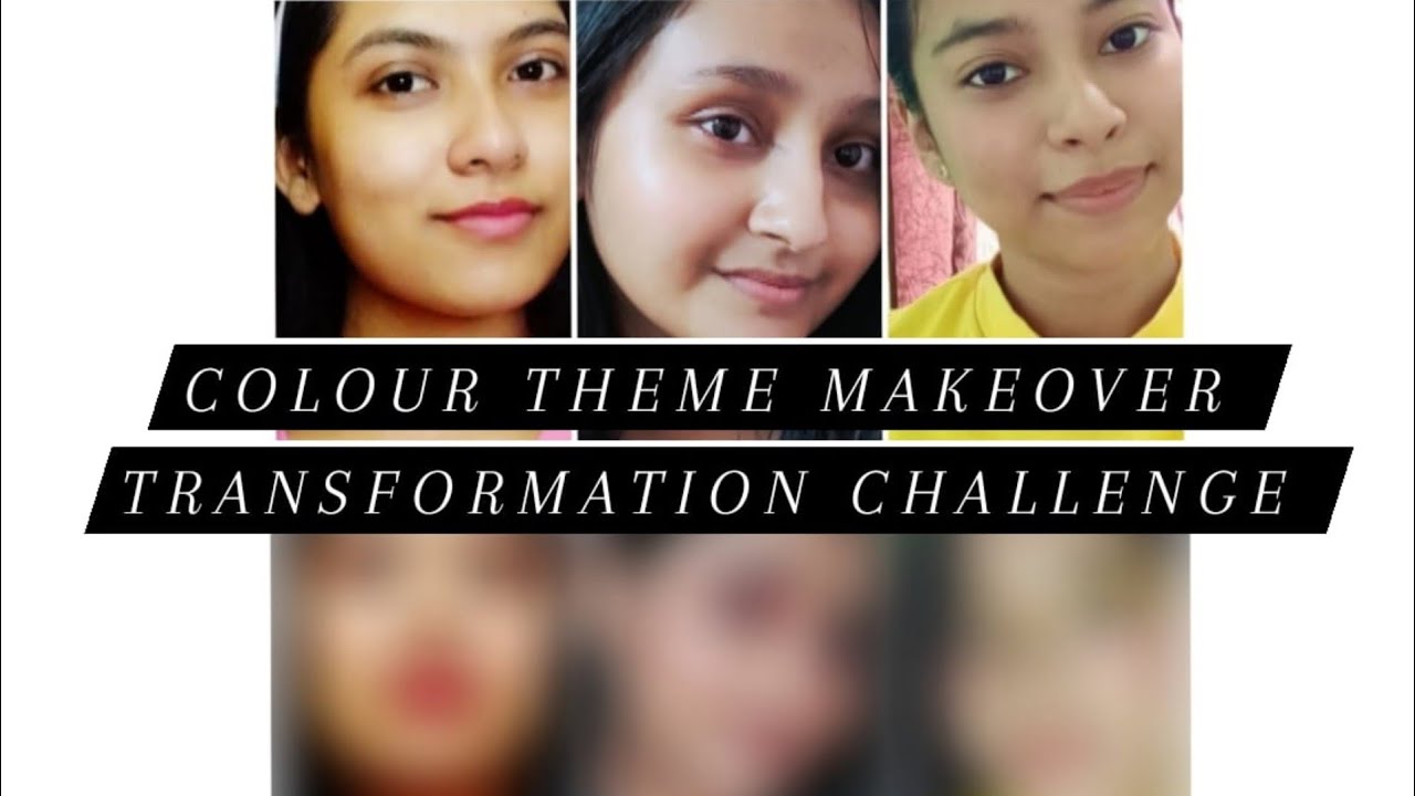Colour Theme MAKEOVER Challenge | Full Transformation Challenge | Fun ...