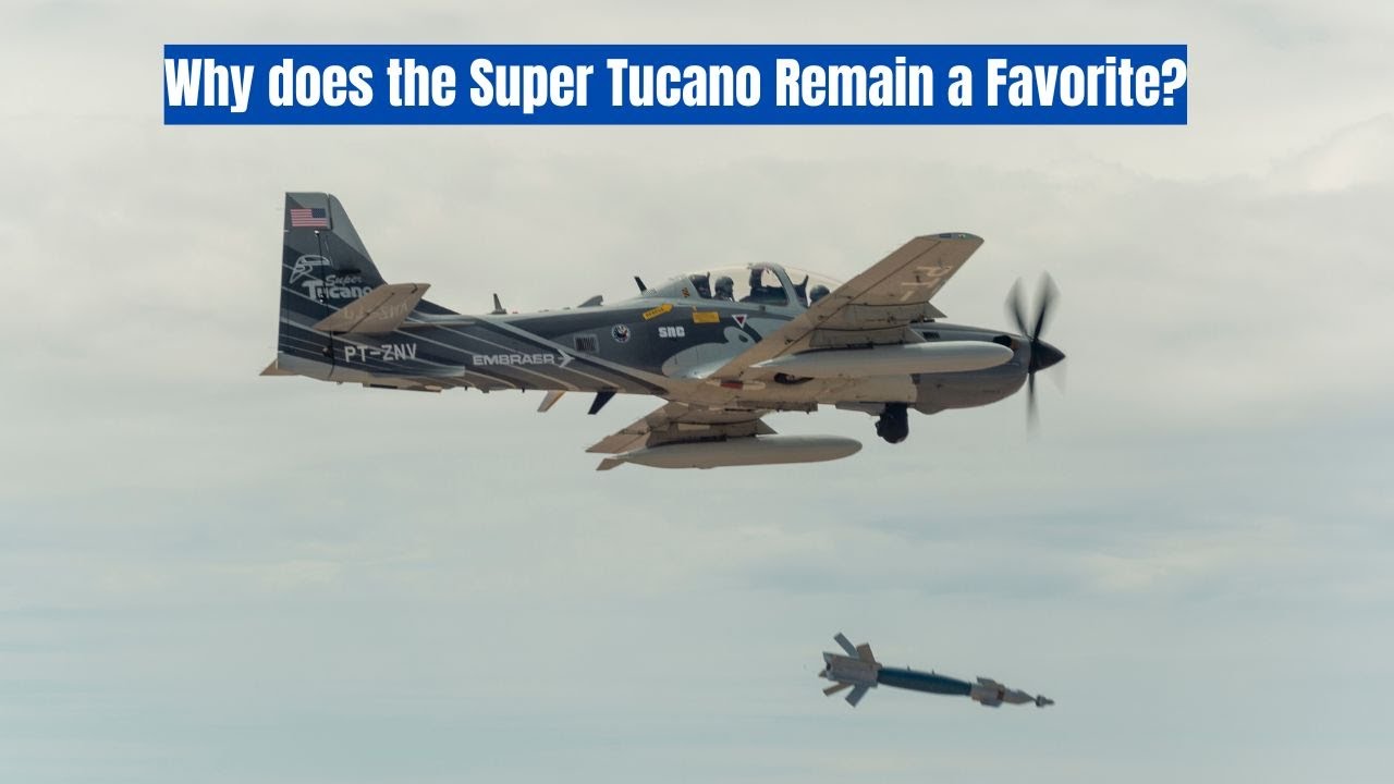 A-29 Super Tucano - Why This Light Attack Plane Still Matters - YouTube