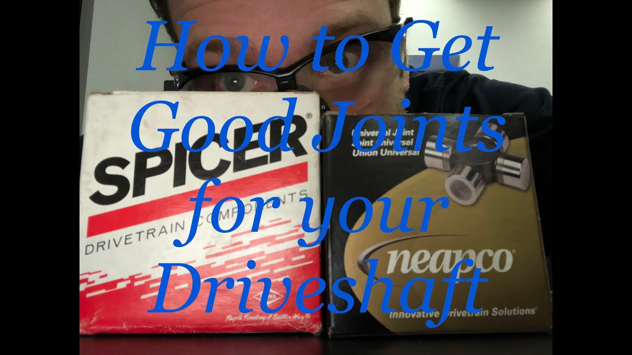 How to Get Good Joints for your Driveshaft - YouTube