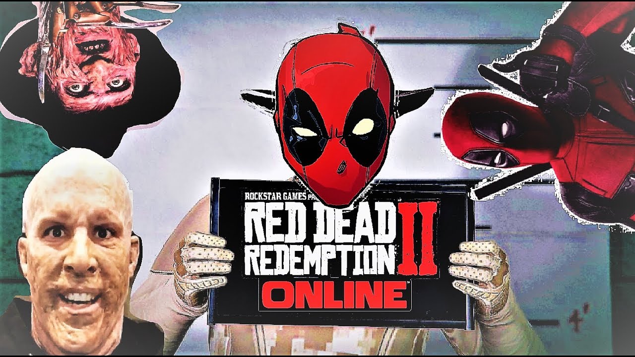 Red Dead Redemption 2 Online How To Look Like Deadpool - YouTube