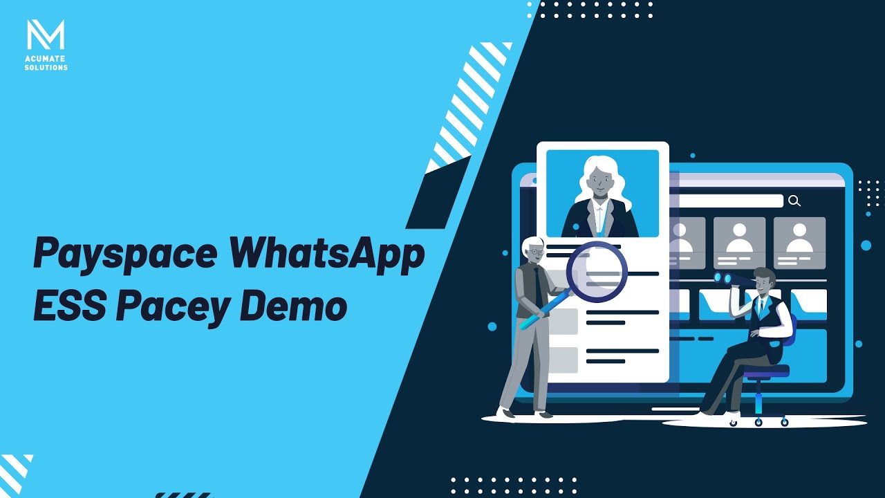 PaySpace WhatsApp ESS Pacey Demo - YouTube