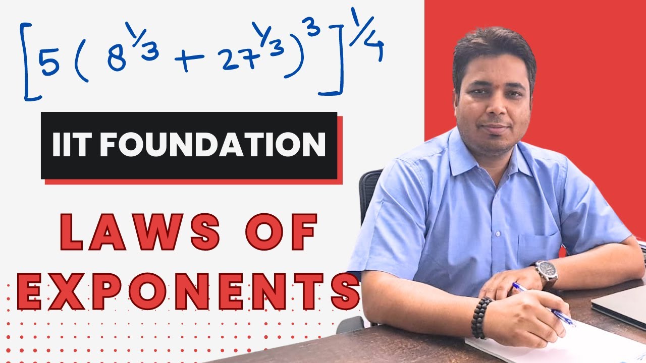 Algebra Basics: Laws Of Exponents - Mathsarc | Lec 1A - YouTube