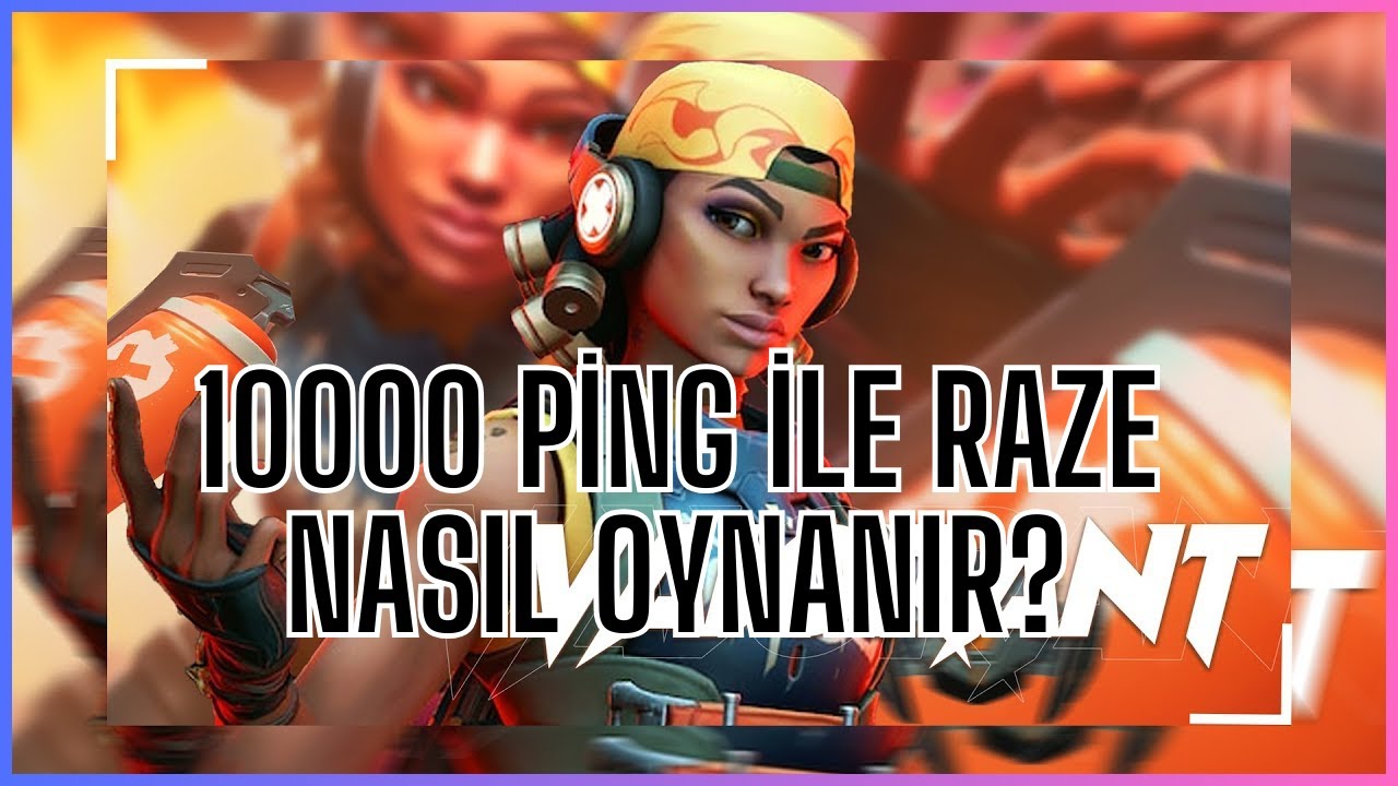 RAZE İLE 100000 PİNG VALORANT OYNANIR MI? - YouTube