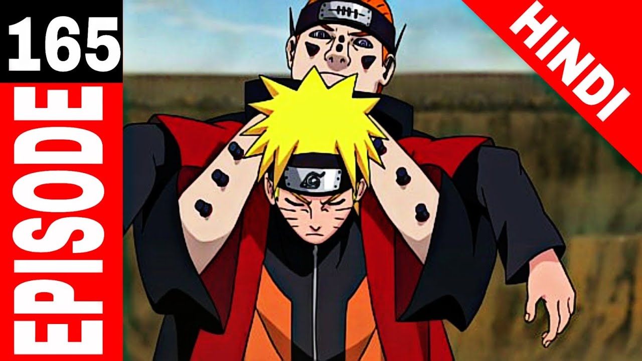 Naruto Shippuden Episode 165 In Hindi|| Nine-Tails, Captured|| Modern ...