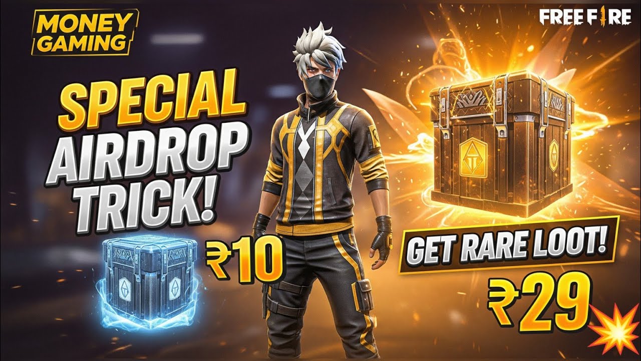 HOW TO GET SPECIAL AIRDROP FREE FIRE |AIRDROP TRICK |WITH CONTINUE ...