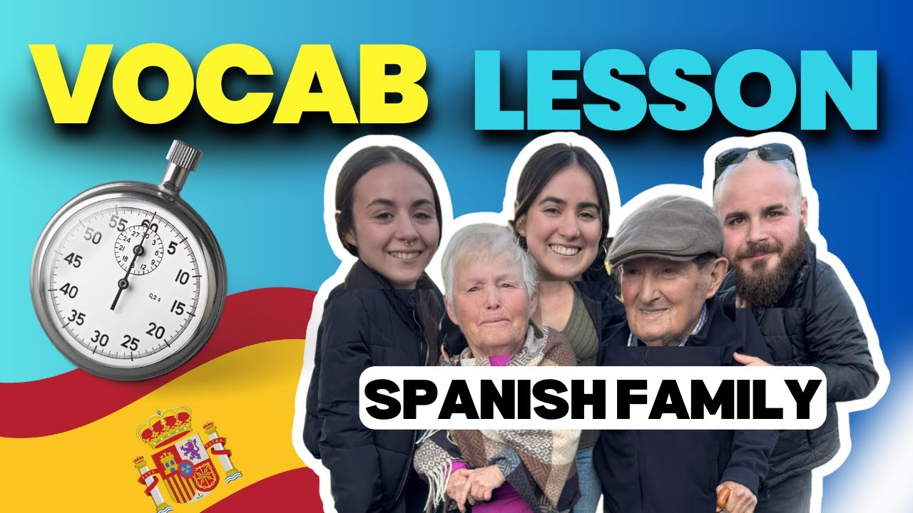Spanish Family Vocabulary Challenge: How Many Can You Learn? Nouns ...