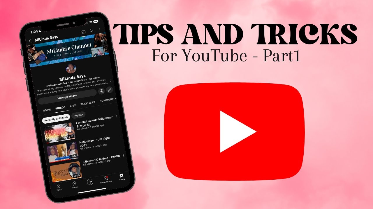 Tips and Tricks for YouTube - Part1 - YouTube