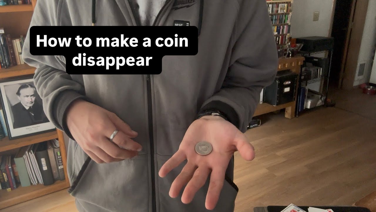 How to make a coin disappear - YouTube
