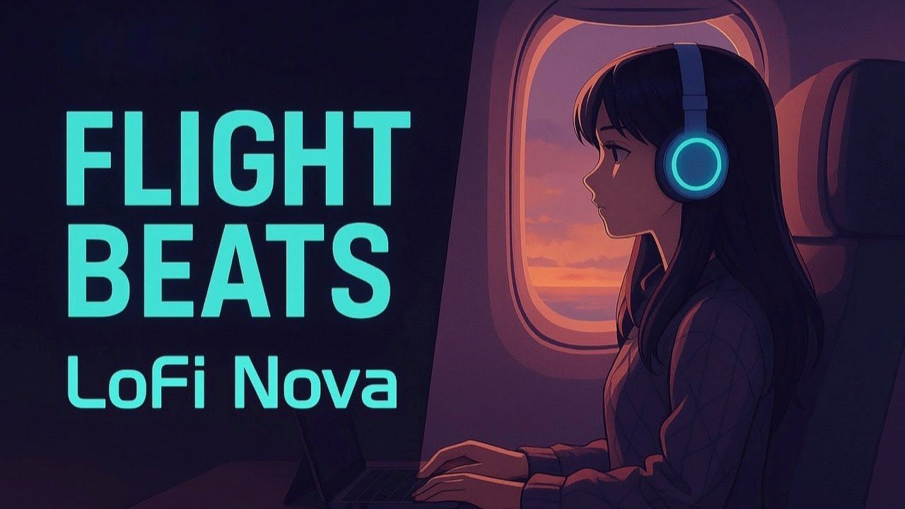 ️ Sky High: Airplane Journey Focus Mix | Lofi Study Music for Travel ...