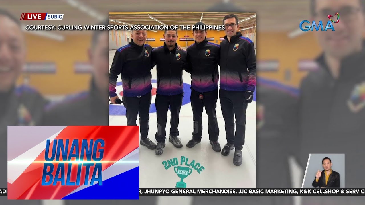 Philippine Men's Curling Team, panalo ng silver medal sa 35th Sweepers ...