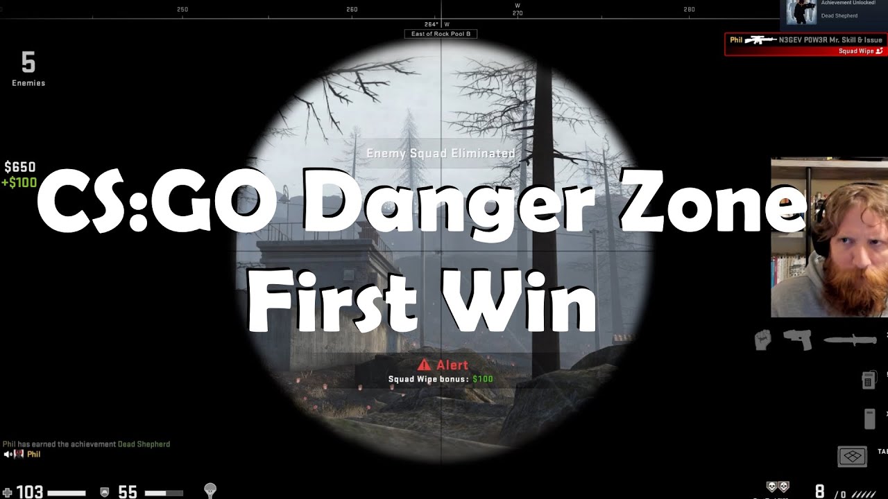 CS:GO - Dead Shepherd (First Danger Zone Win) - YouTube