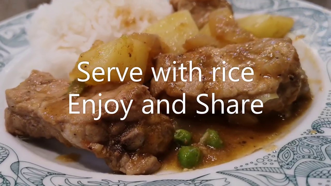 Delicious Sinantomas- pork spareribs recipe|D'Intrepid Journey - YouTube