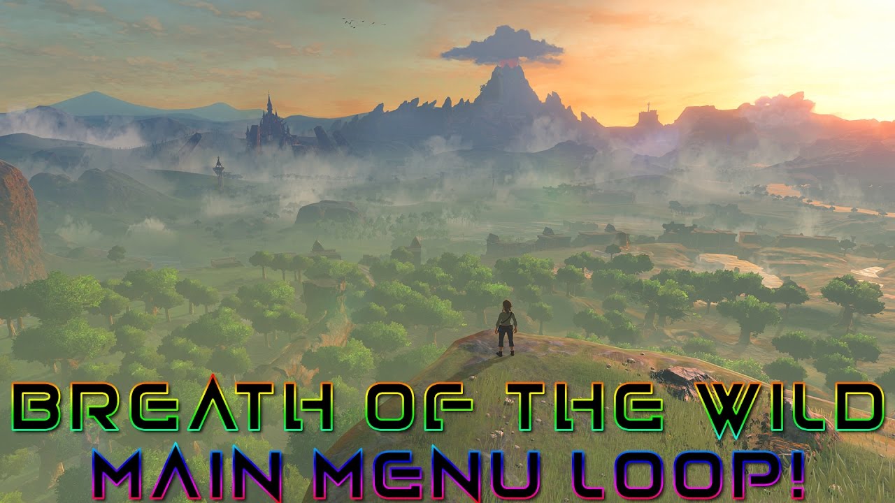 Zelda Breath of the Wild Main Menu Loop - YouTube