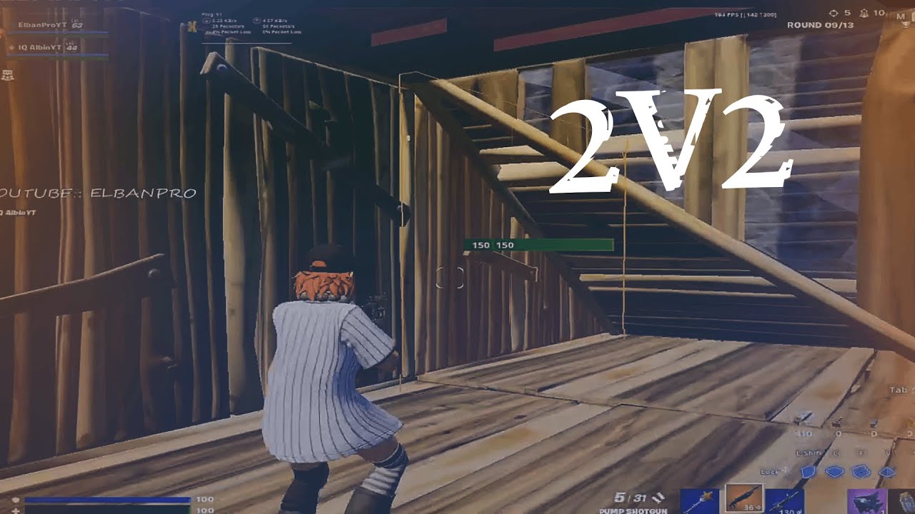 BOX FIGHT 2V2 - FN - YouTube