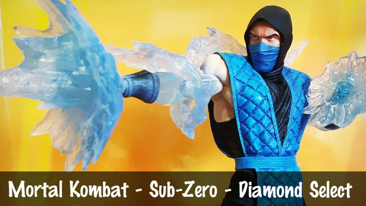 Mortal Kombat - Sub-Zero - Figura Diamond Select - Review en Español ...