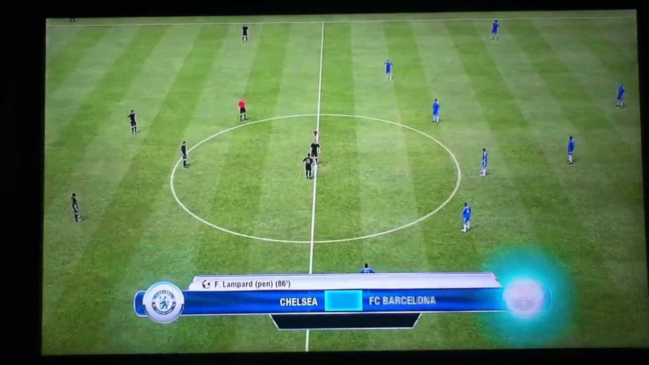 Fifa 12 Multiplayer Barcelona vs Chelsea - YouTube
