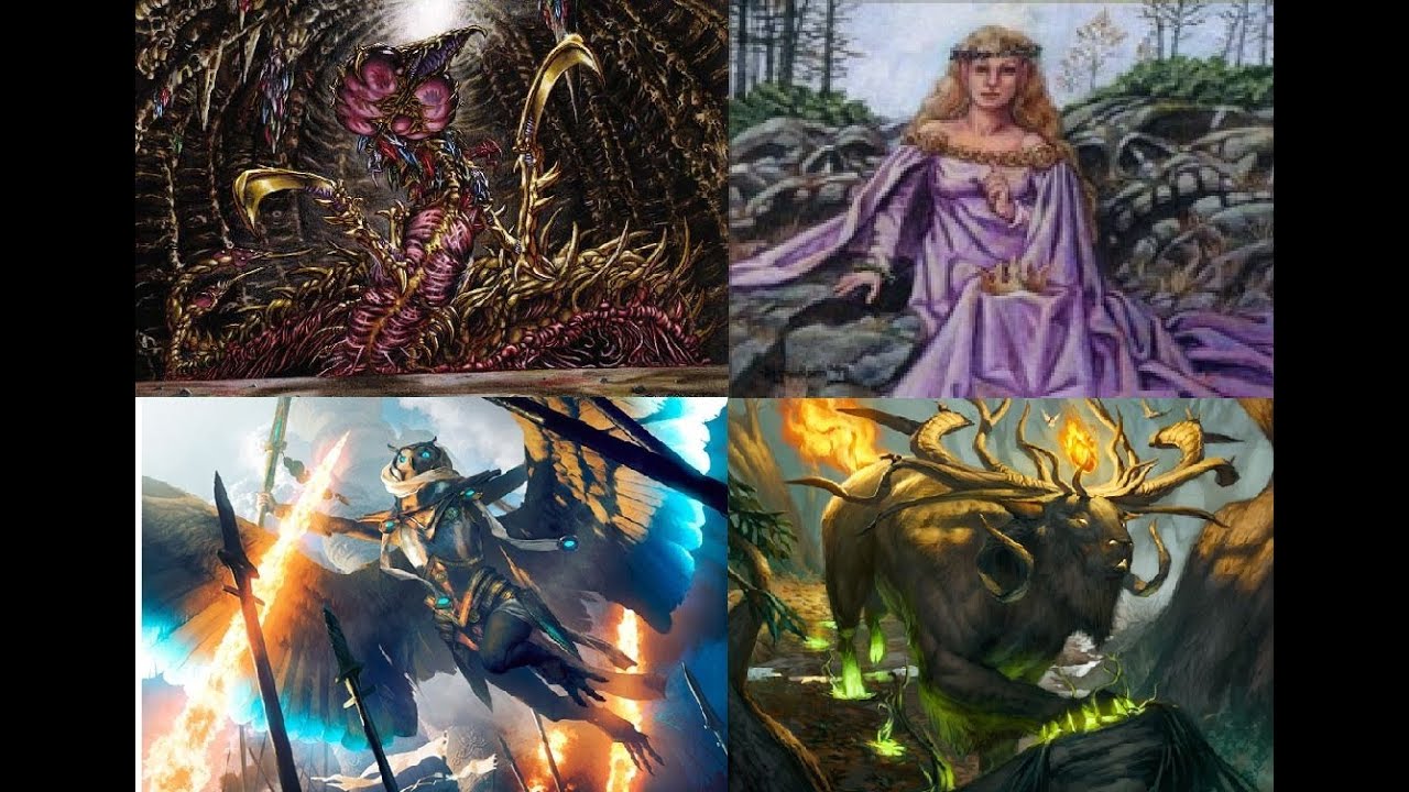 MTG: Commander-EDH - Derevi and Marath, Will of the Wild vs Sliver ...