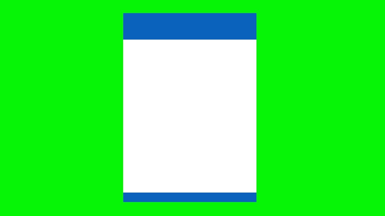 Non copyright Green Screen Title Box and papers in 3 colors - YouTube