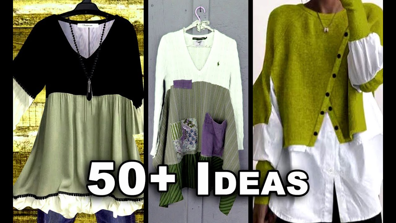 50+ Upcycled Sweaters to Inspire Your Next Project | ep 7 - YouTube