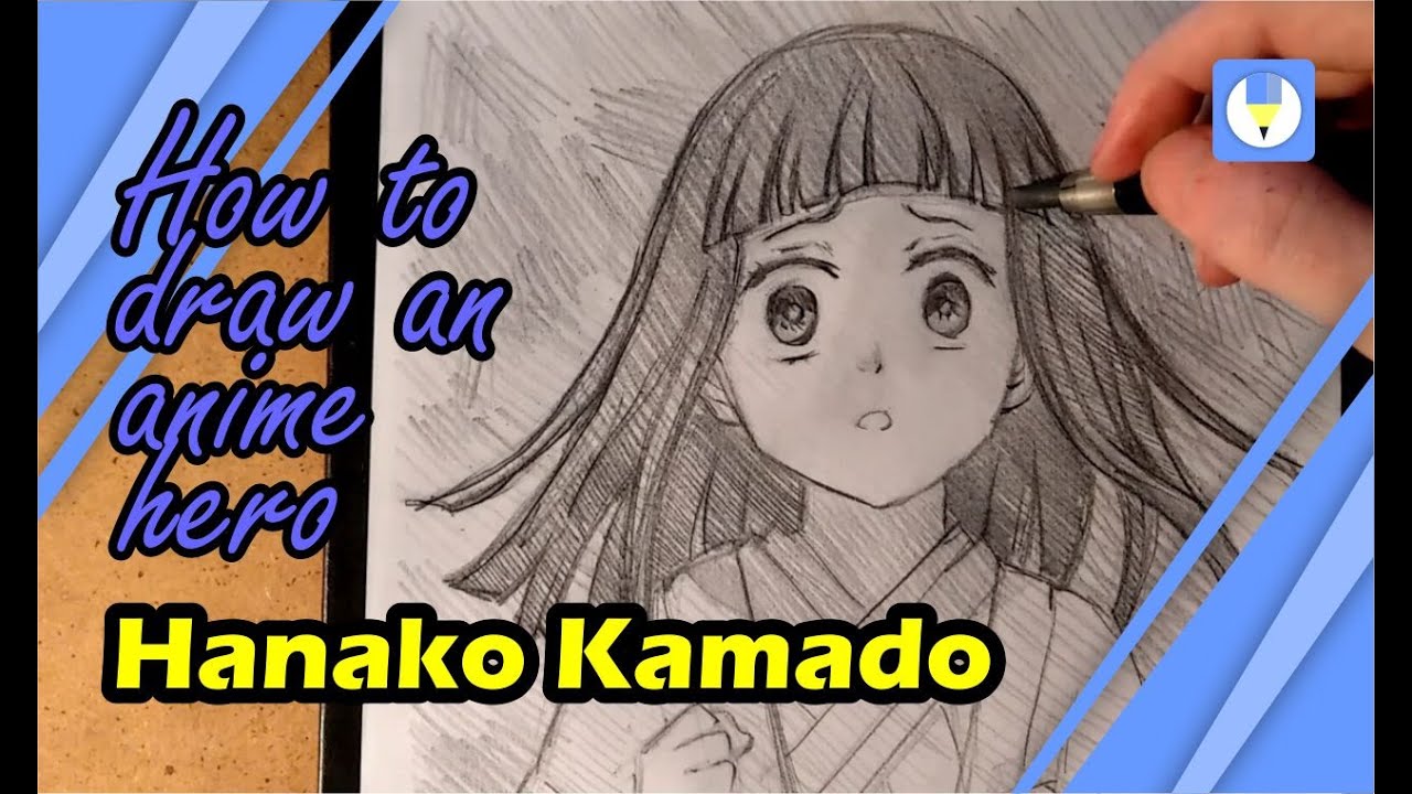 Anime drawing | How to draw Hanako Kamado from Demon Slayer: Kimetsu no ...