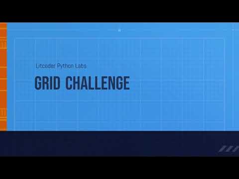 Grid Challenge || LitCoder Solutions Python Lab- NON CS - YouTube