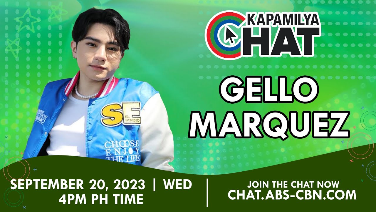 Gello Marquez | Kapamilya Chat - YouTube