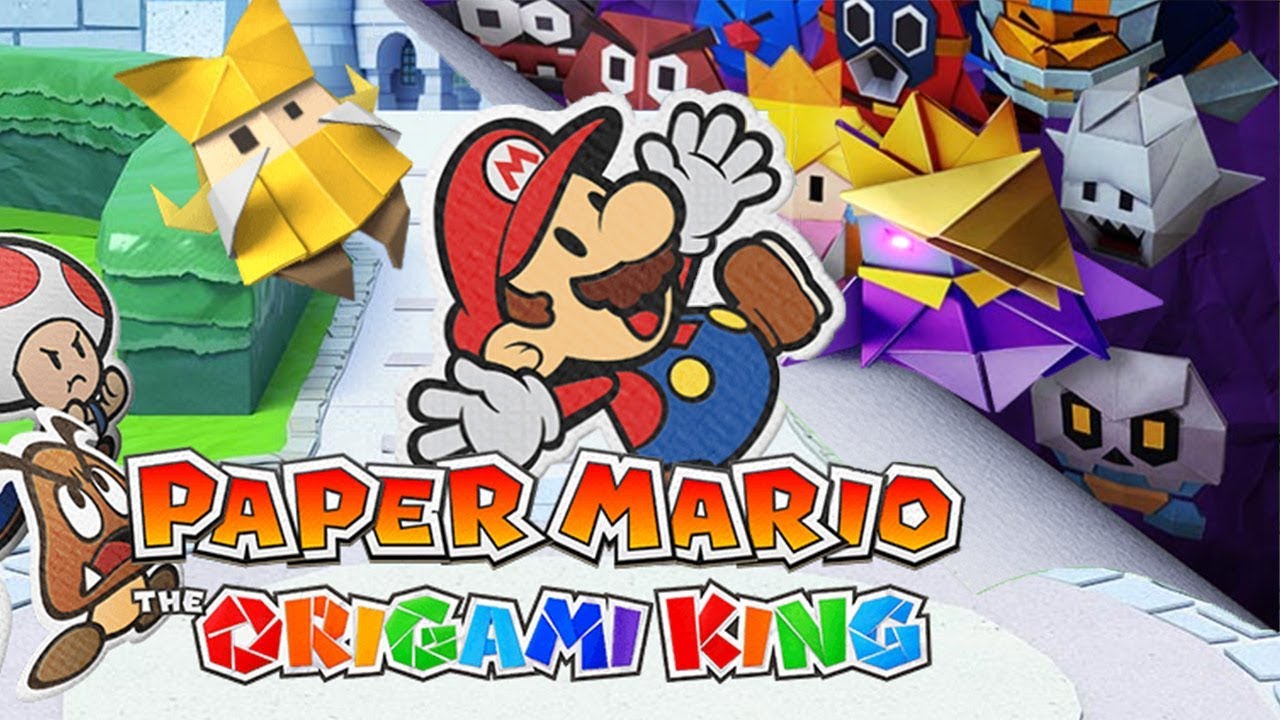 10 Minutes of Paper Mario The Origami King Gameplay + Trailer - YouTube
