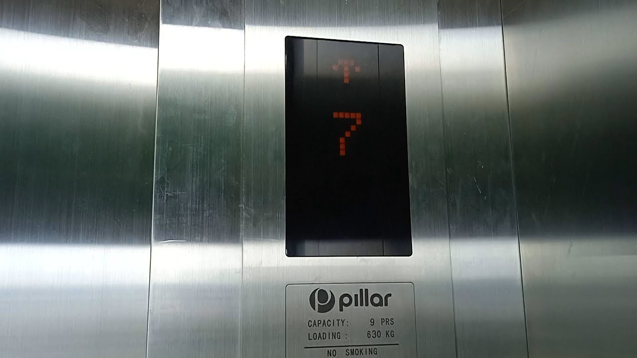 Pillar Traction Elevator at Green Batara Hotel, Bandung - YouTube