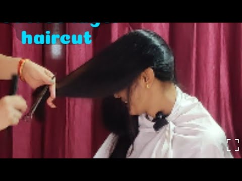 Long Hair Par Layer Hair Cut 💇🏿 करने का आसान तरीका/Tutorial ...