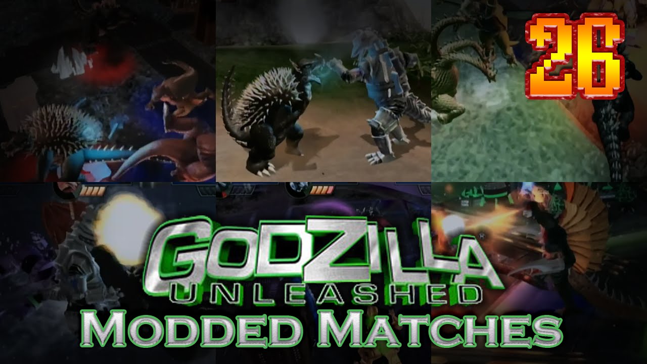Godzilla: Unleashed Modded Matches #26 {Compilation} [Wii] - YouTube