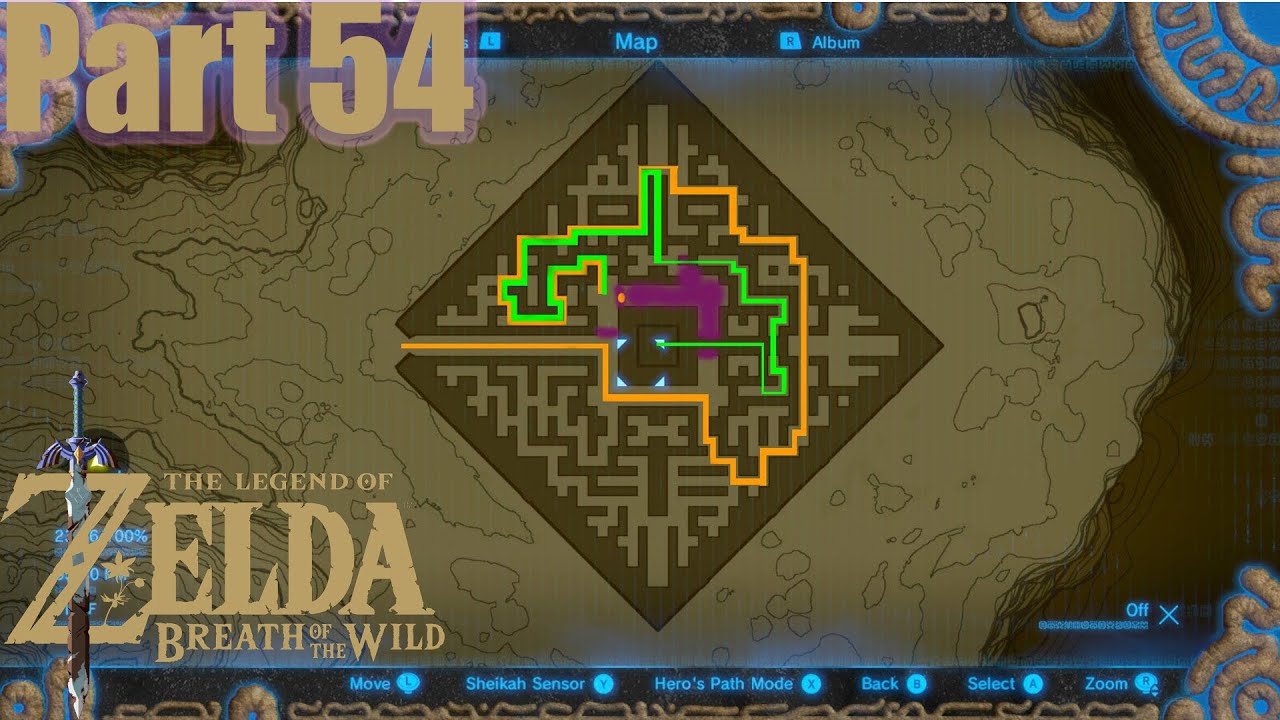 North lomei labyrinth | Breath of the wild - Part 54 - YouTube