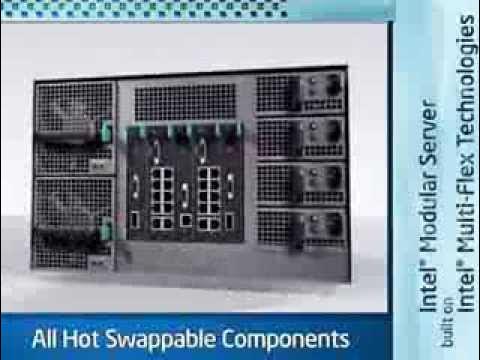 Intel Modular Server 3D Animation Video - YouTube