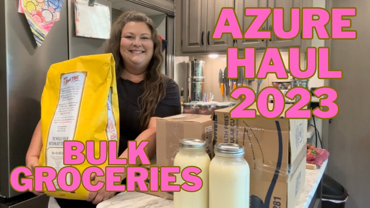 Azure Standard Haul Summer 2023 | Bulk Food Haul! | Stock My Pantry ...
