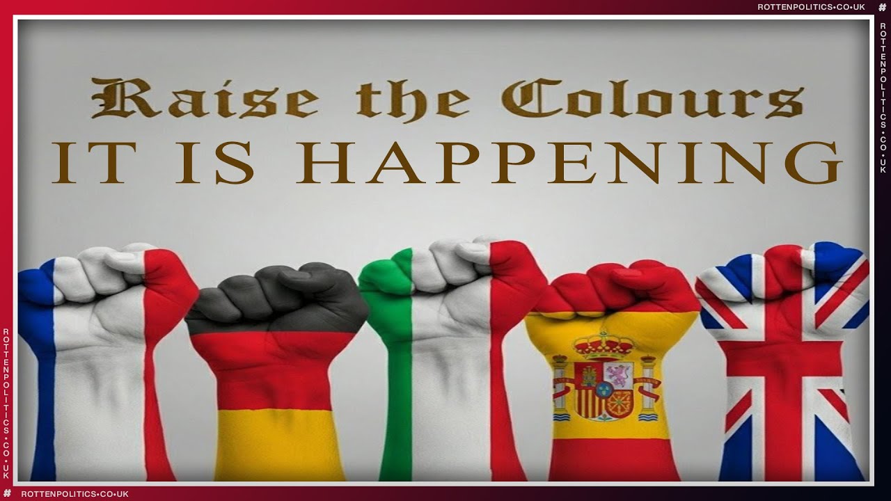 Raise the colours Europe wide - YouTube