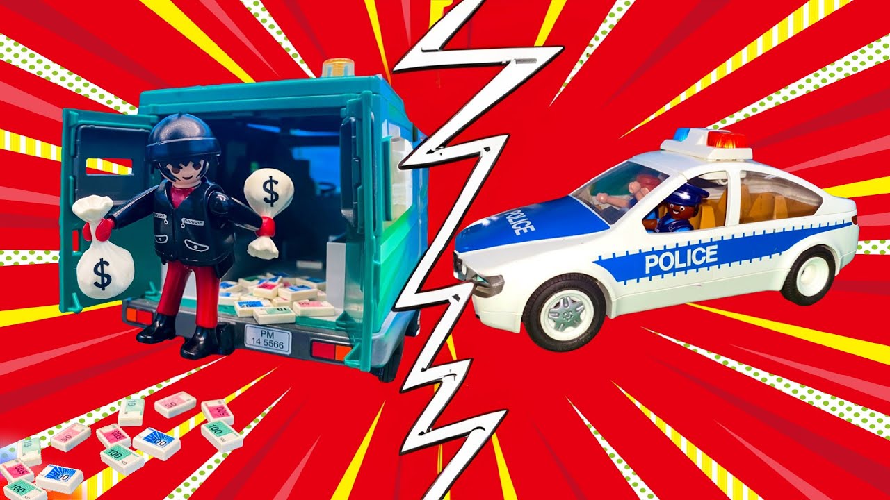 compilation of cops and robbers, toy police cars, police chase. Will ...